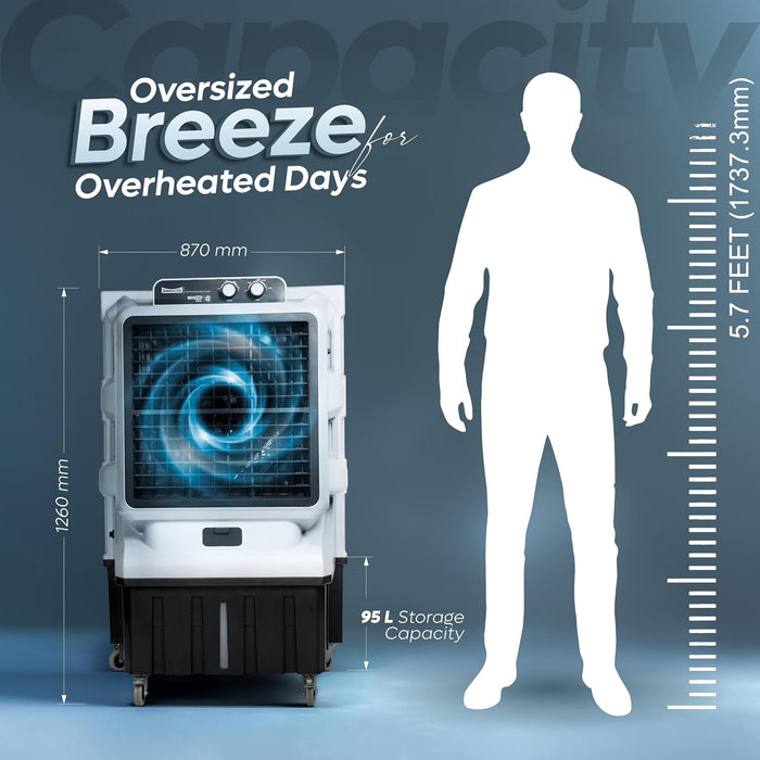 Summercool Big Bull Jumbo Excel 150 Ltr Cooler — Summercool Home Appliances